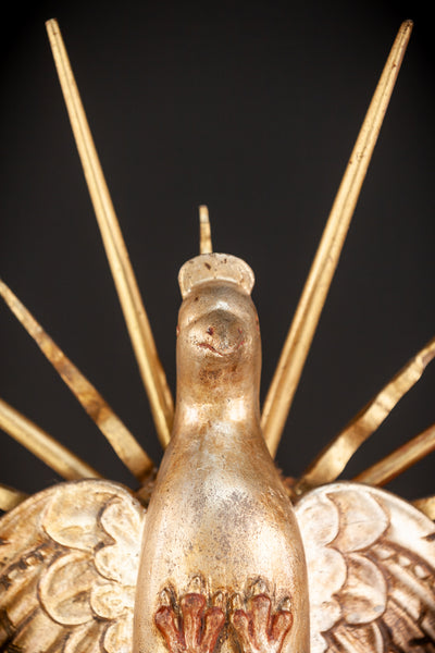 God The Holy Spirit Wooden Sculpture | 1700s Antique | 18.1" / 56 cm ...